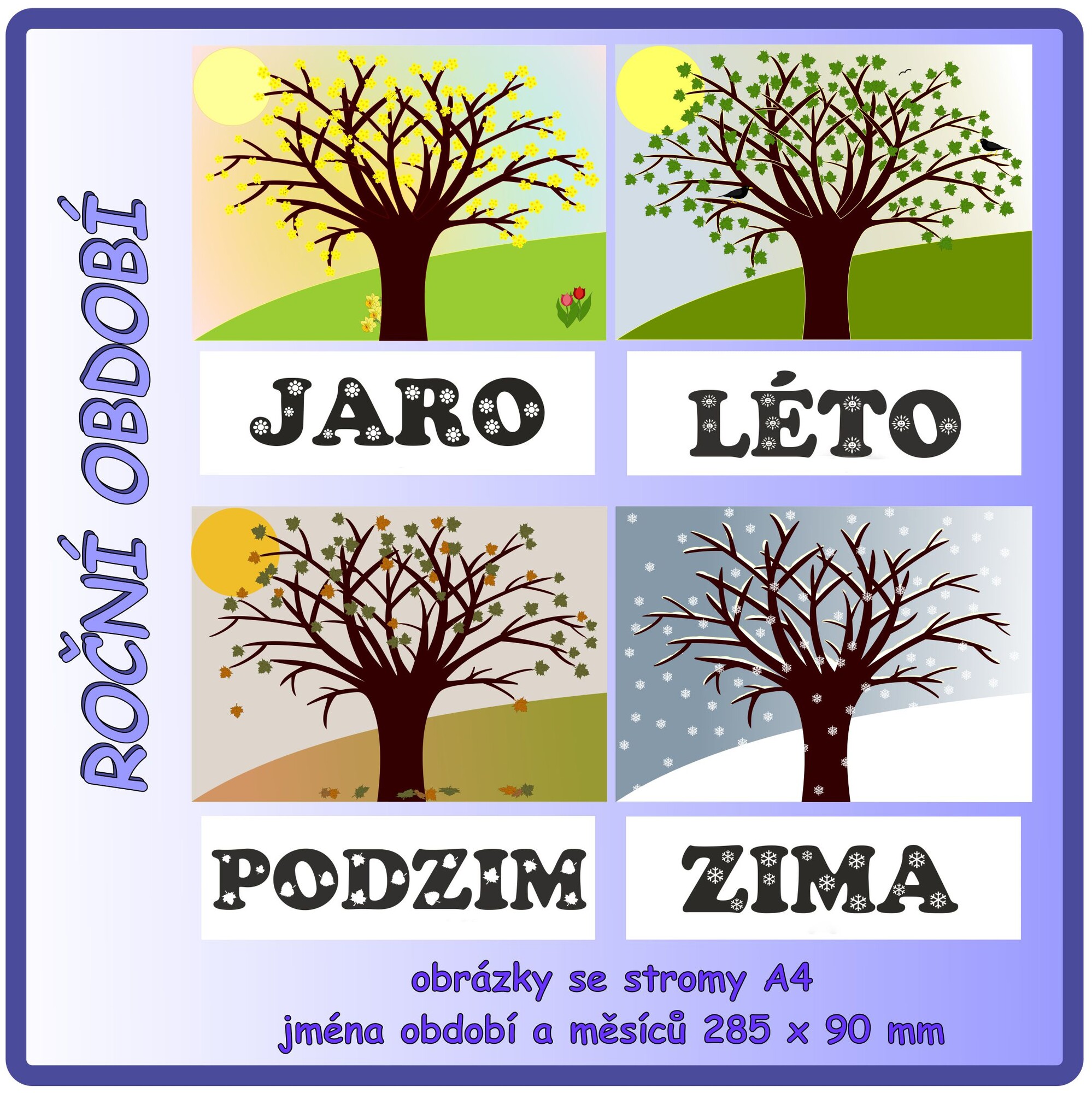 Roční období - Prvouka | UčiteléUčitelům.cz